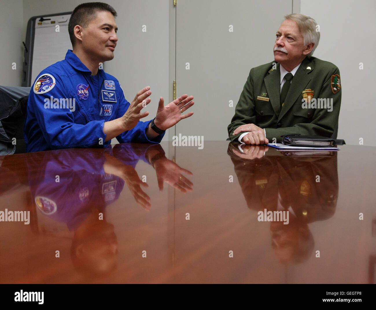 NASA astronaut Kjell Lindgren attends National Park Service events ...