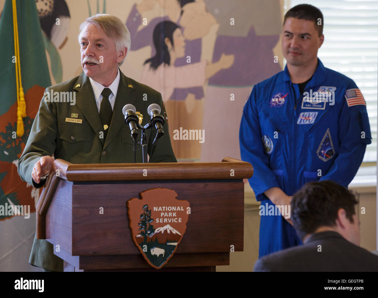 Kjell lindgren nasa astronaut hi-res stock photography and images - Alamy