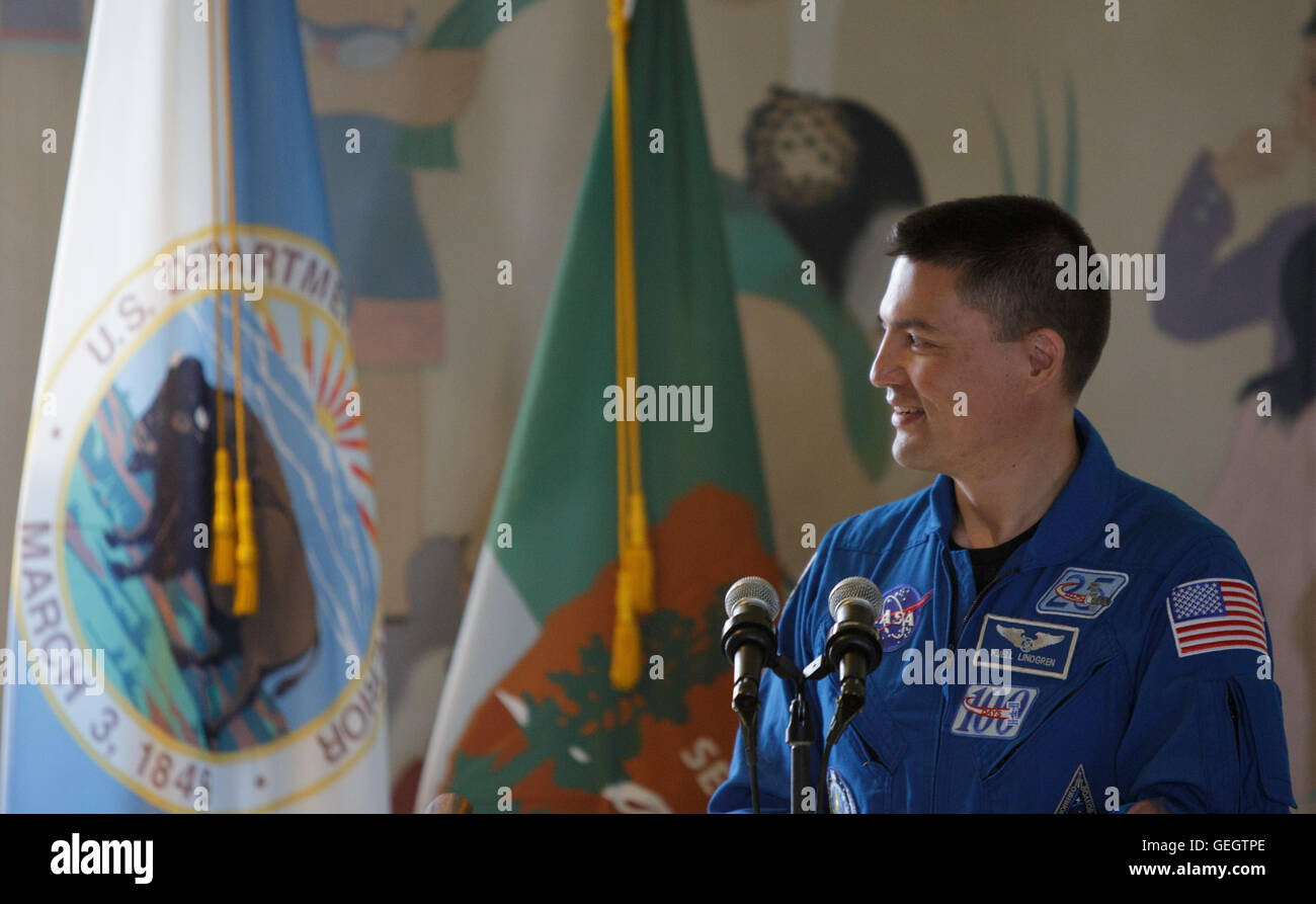 NASA astronaut Kjell Lindgren participates in National Park Service ...