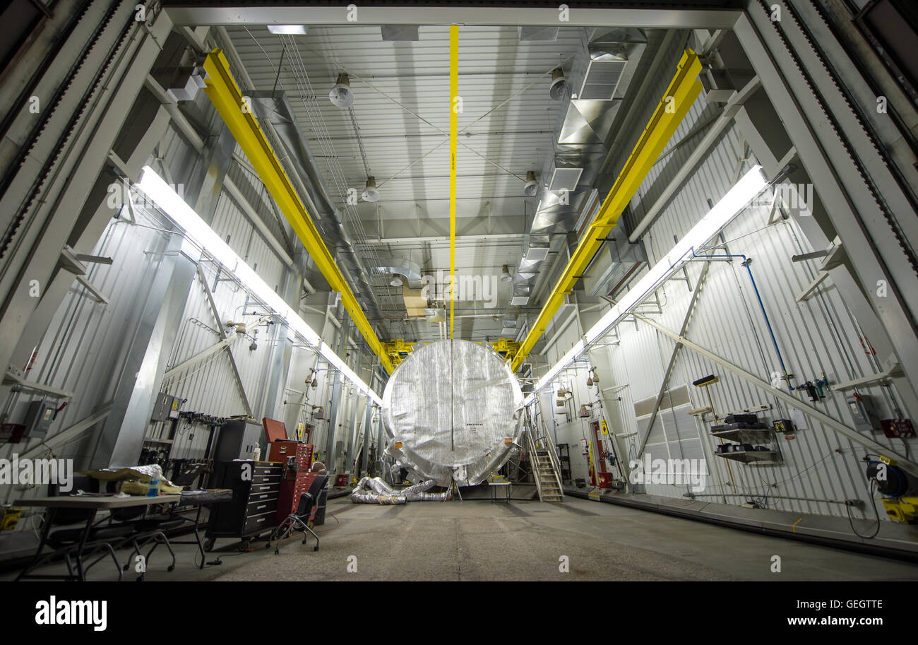 NASA conducted a Booster Test for the Space Launch System (SLS) at ...