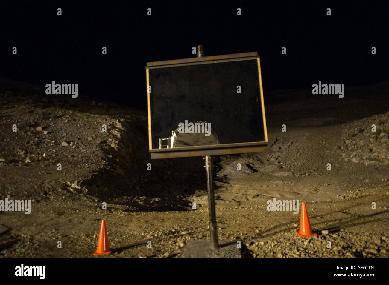 A test of the Space Launch System (SLS) rocket's booster motor, part of ...