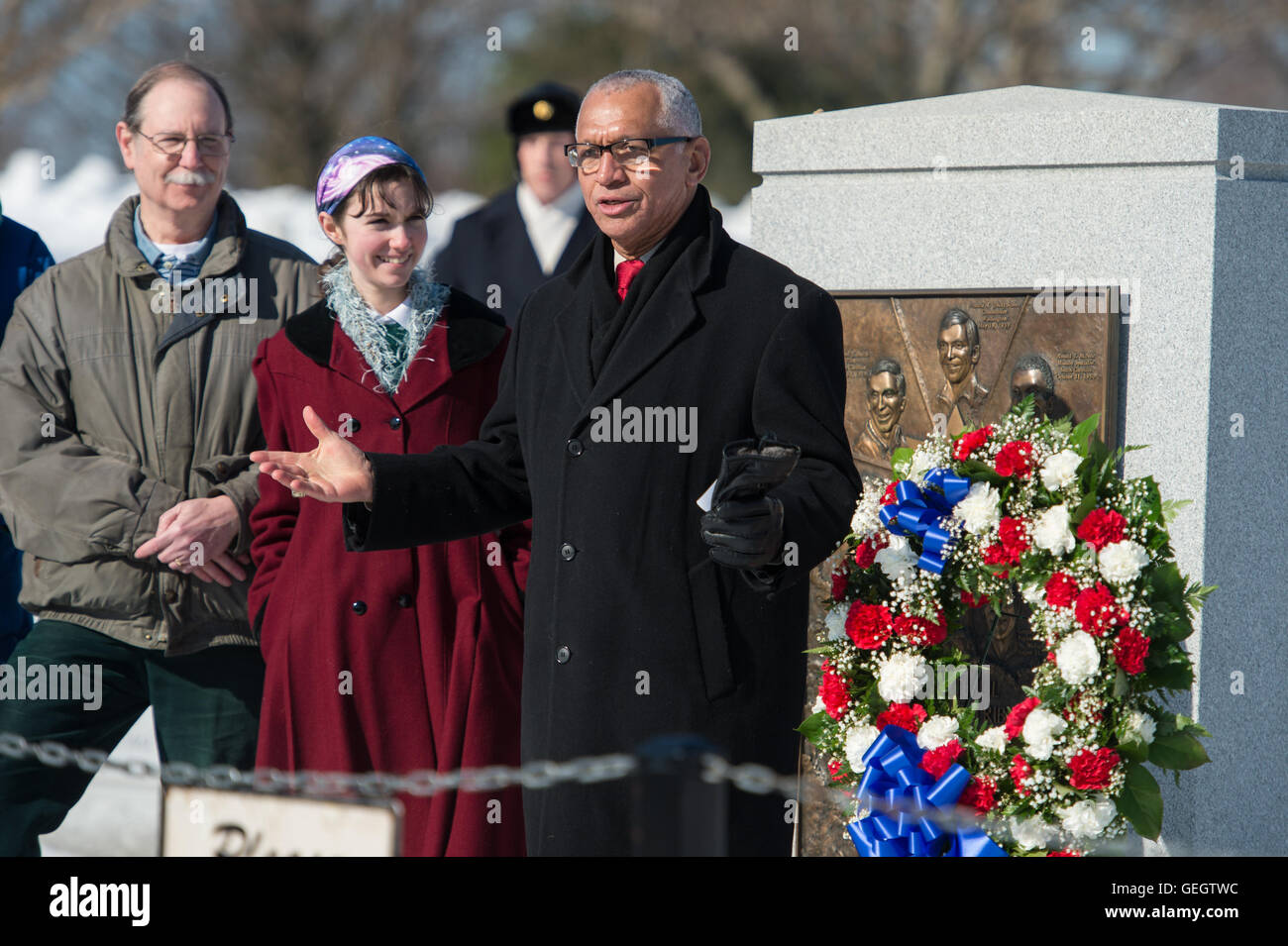 NASA held a Day of Remembrance ceremony at Arlington National Cemetery ...