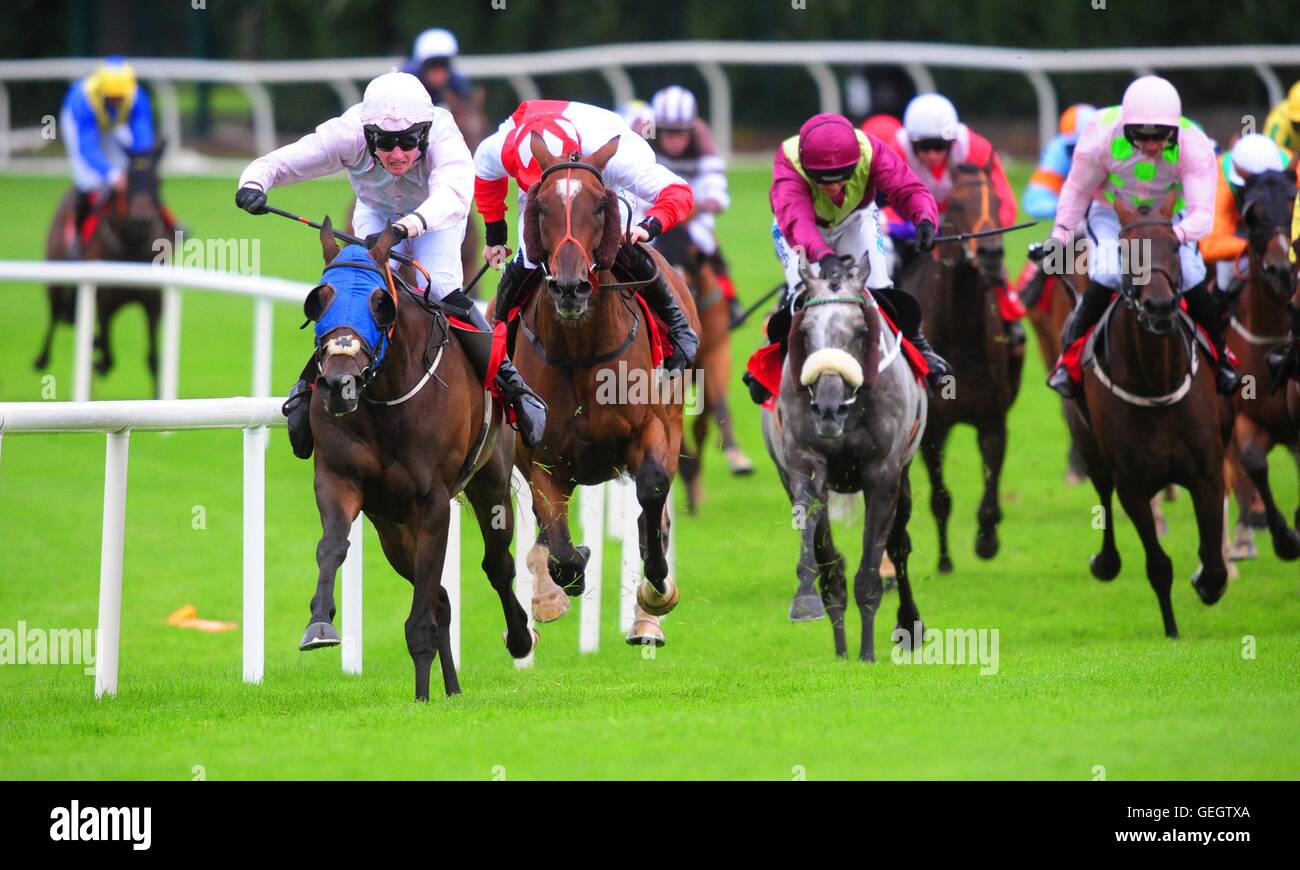 Swamp Fox ridden by Barry Browne go on to win the Connought Hotel (QR ...