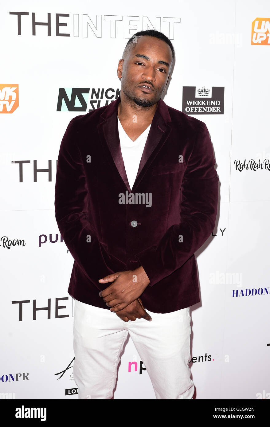 Dylan Duffus attending the premiere of The Intent held at the Cineworld ...