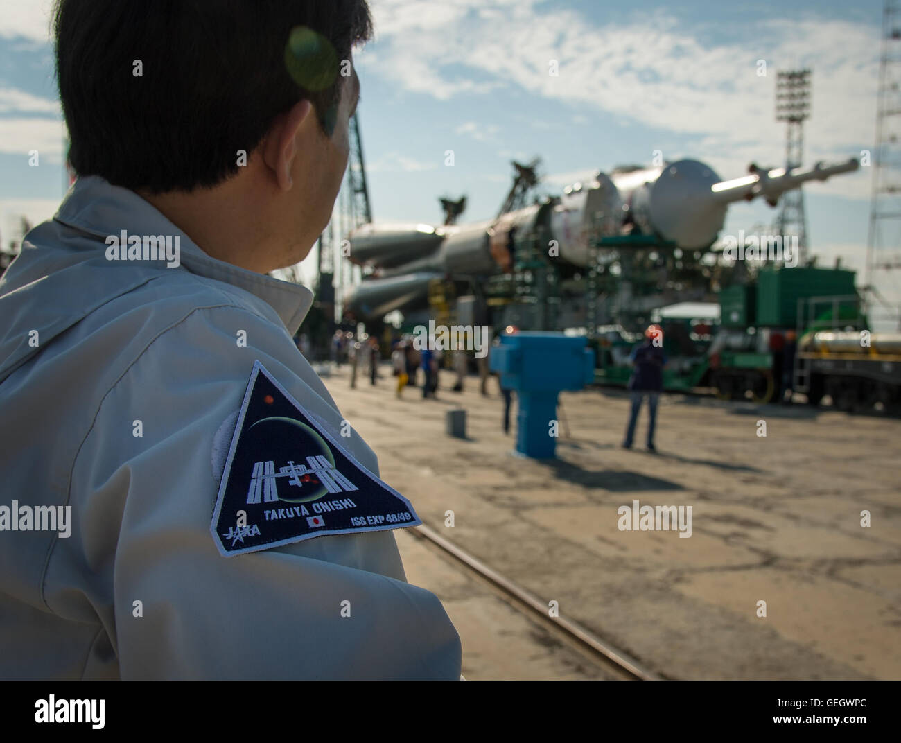 Expedition 48 preflight hi-res stock photography and images - Alamy