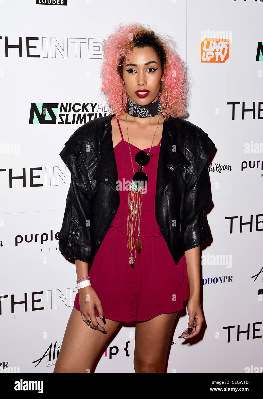 Cheyenne Davide attending the premiere of The Intent held at the ...