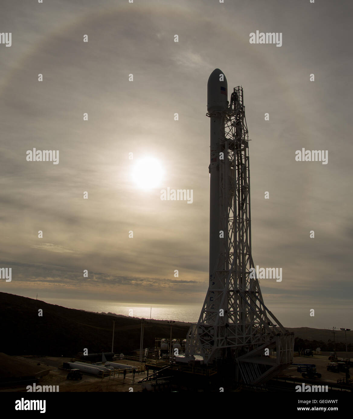 The Jason-3 satellite launches from Vandenberg Air Force Base, tasked ...