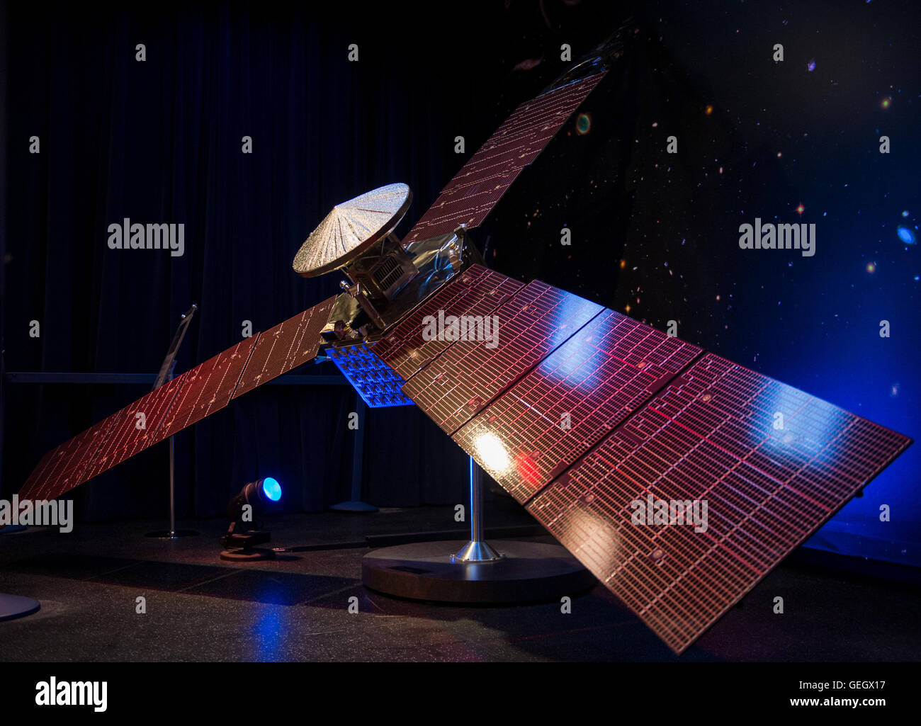 The Juno mission team held a briefing at NASA's Jet Propulsion ...