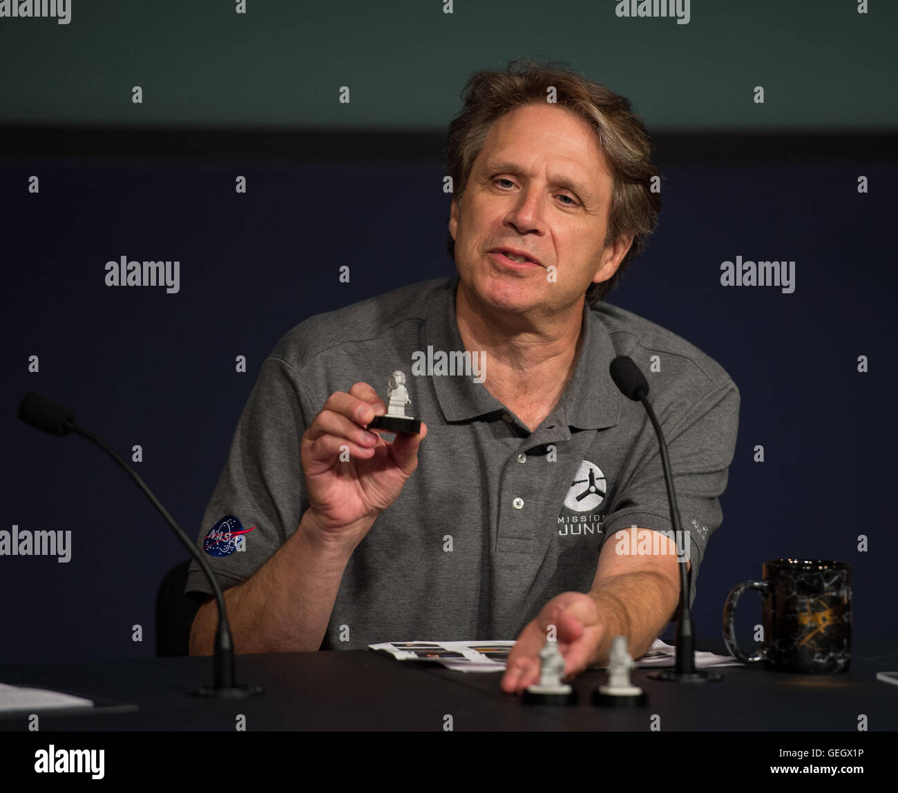 NASA’s Juno mission to Jupiter receives a briefing at NASA Headquarters ...