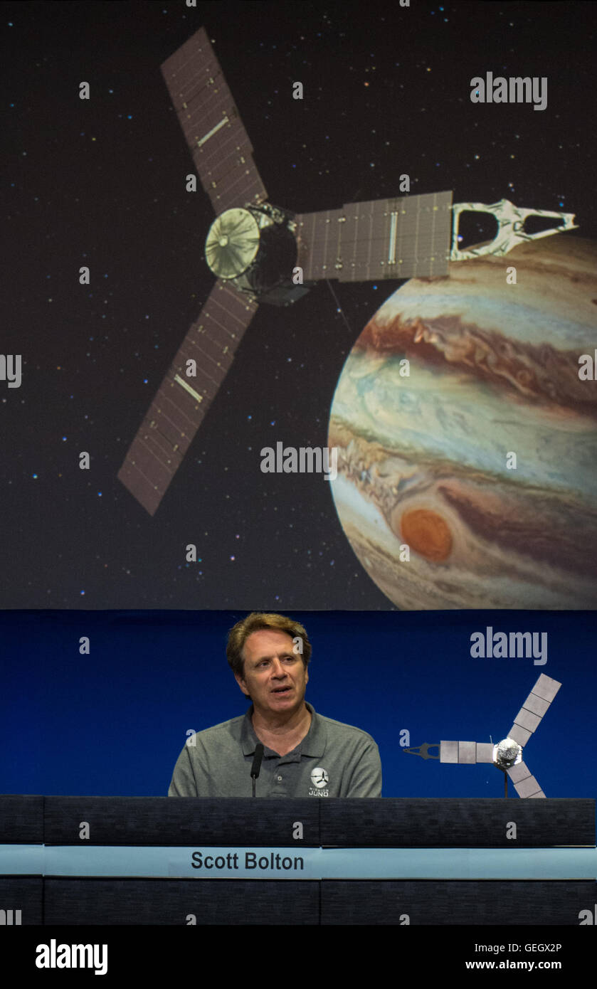 NASA's Juno spacecraft prepares for its orbit insertion around Jupiter. The mission team ...