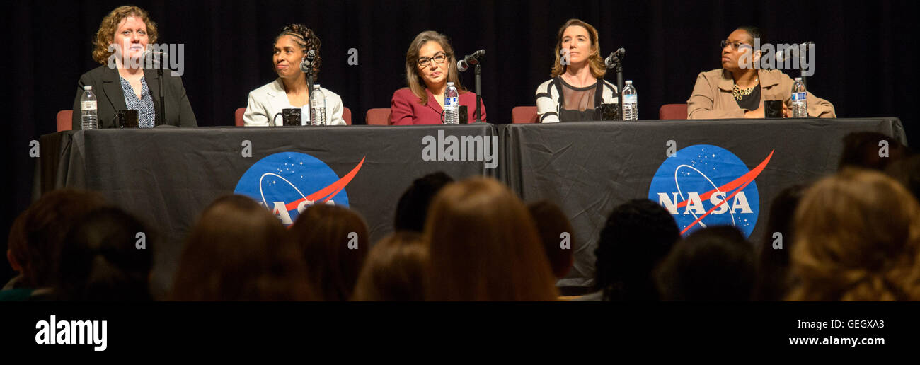 The NASA Women in Action event, held at the Goddard Space Flight Center ...