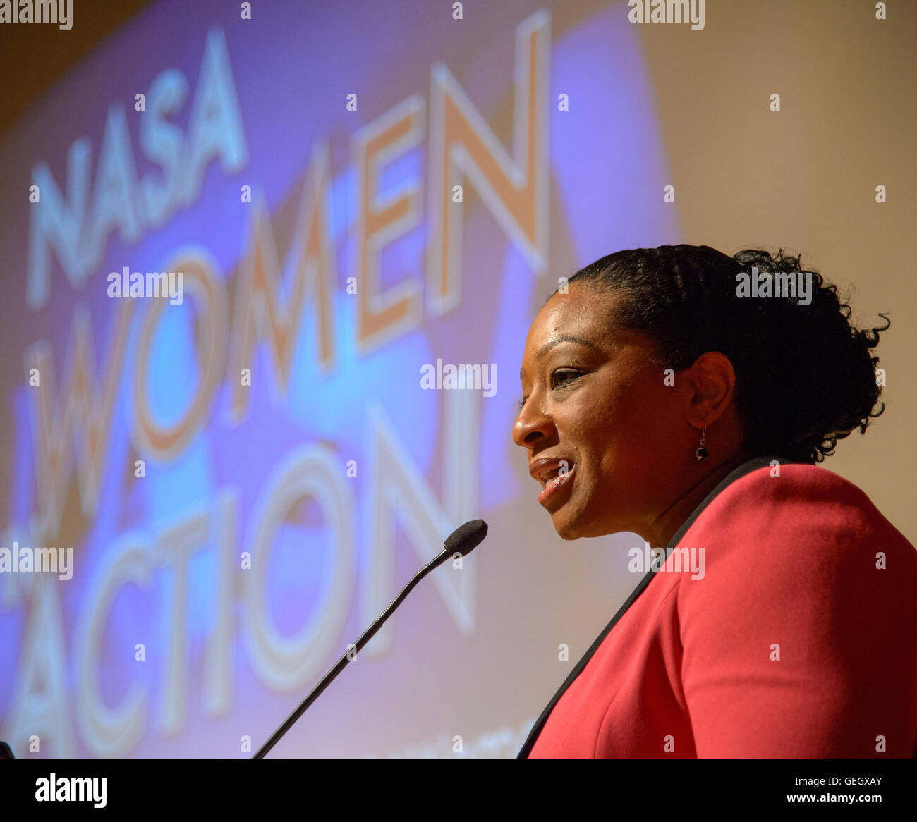The NASA Women in Action event at Goddard Space Flight Center focuses ...