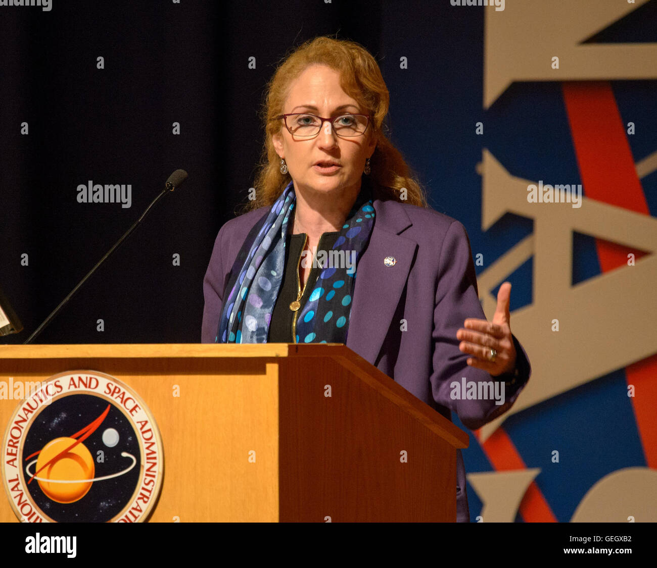 The NASA Women in Action event at Goddard Space Flight Center ...