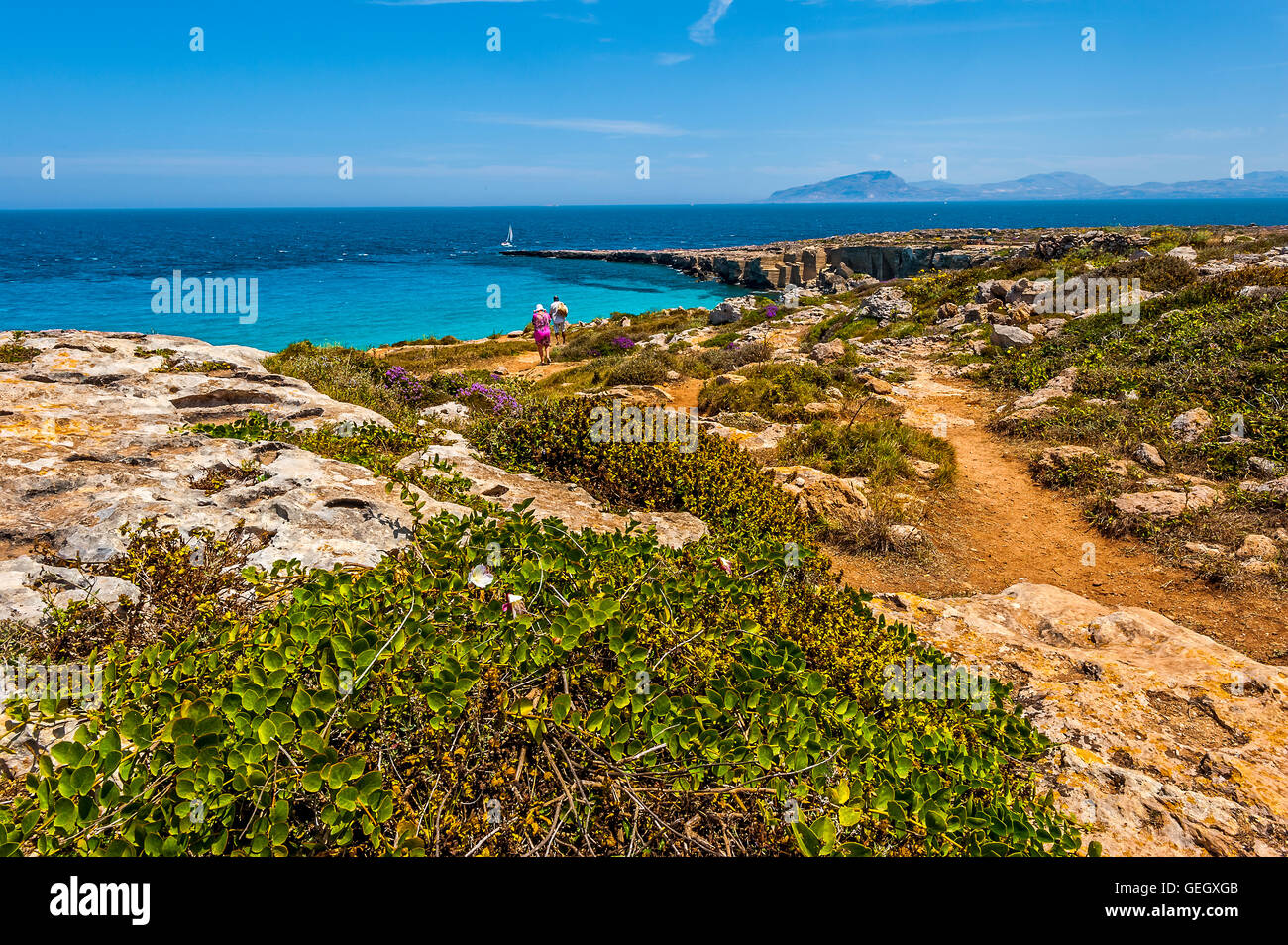 Cala rossa sicilia hi-res stock photography and images - Alamy