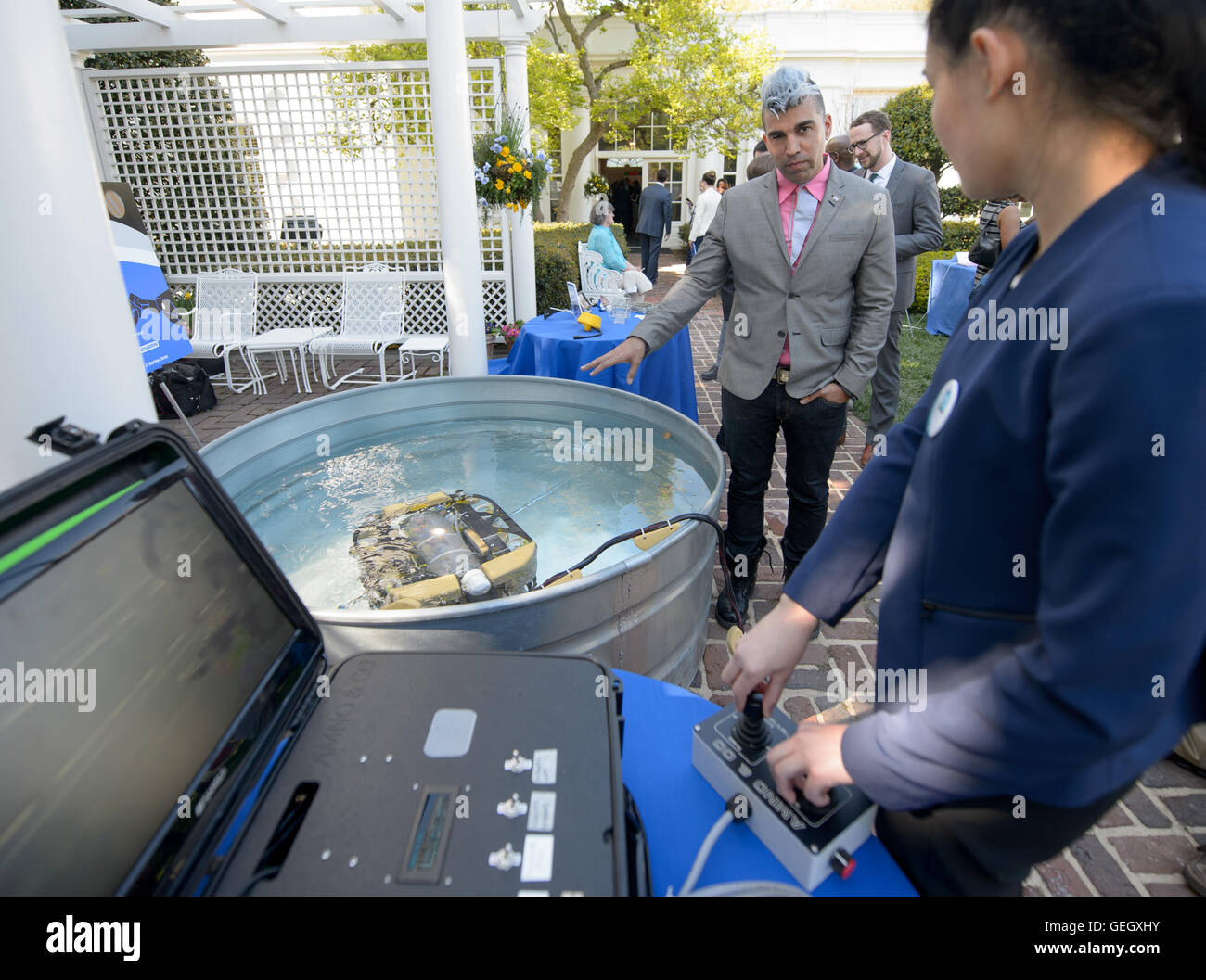 White House Science Fair 04130011 Stock Photo - Alamy