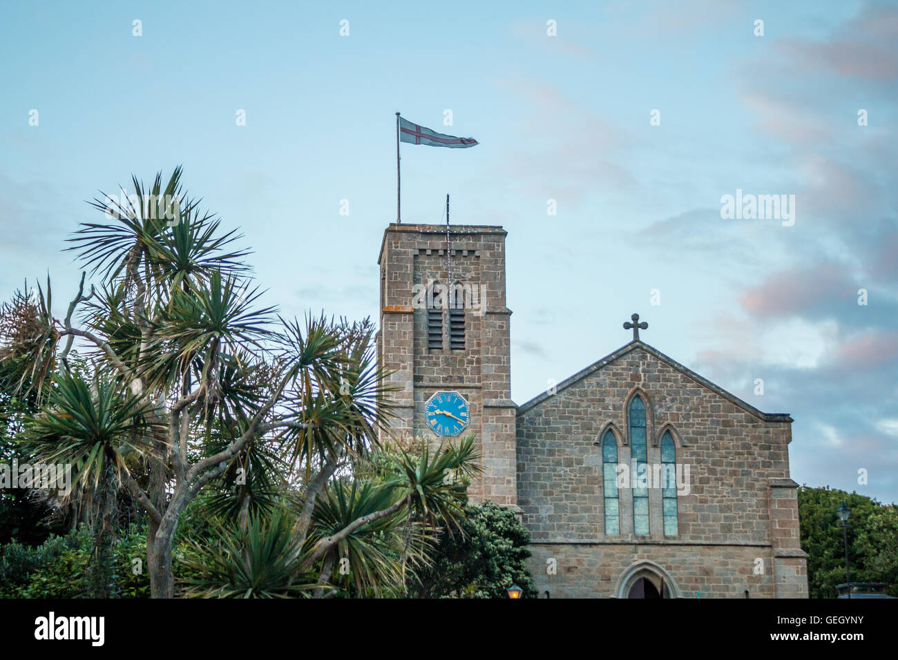 St Mary's Church, Isles of Scilly Stock Photo - Alamy