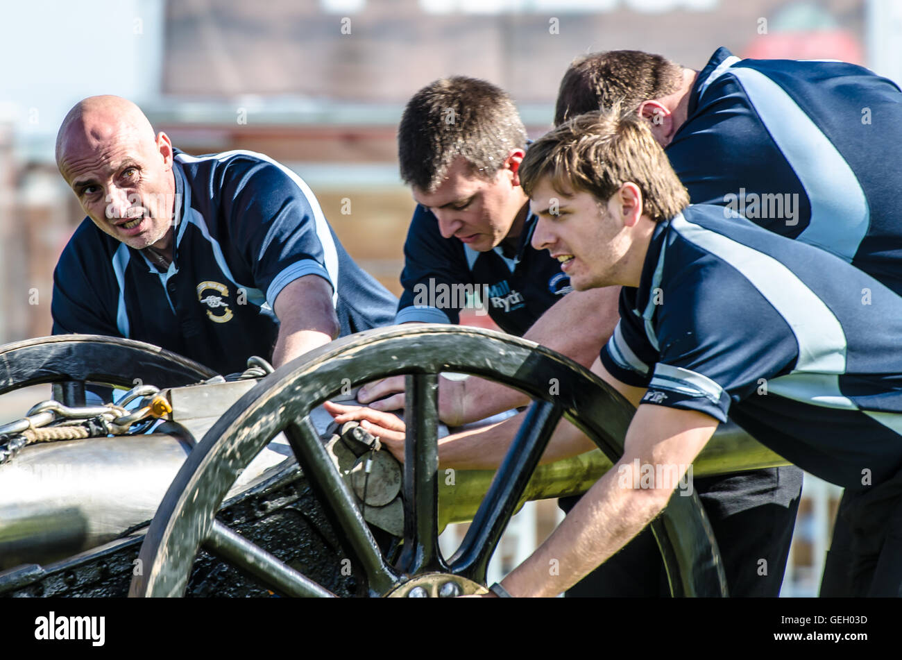 The original "Command" Field Gun, run by civilians as Wellington ...