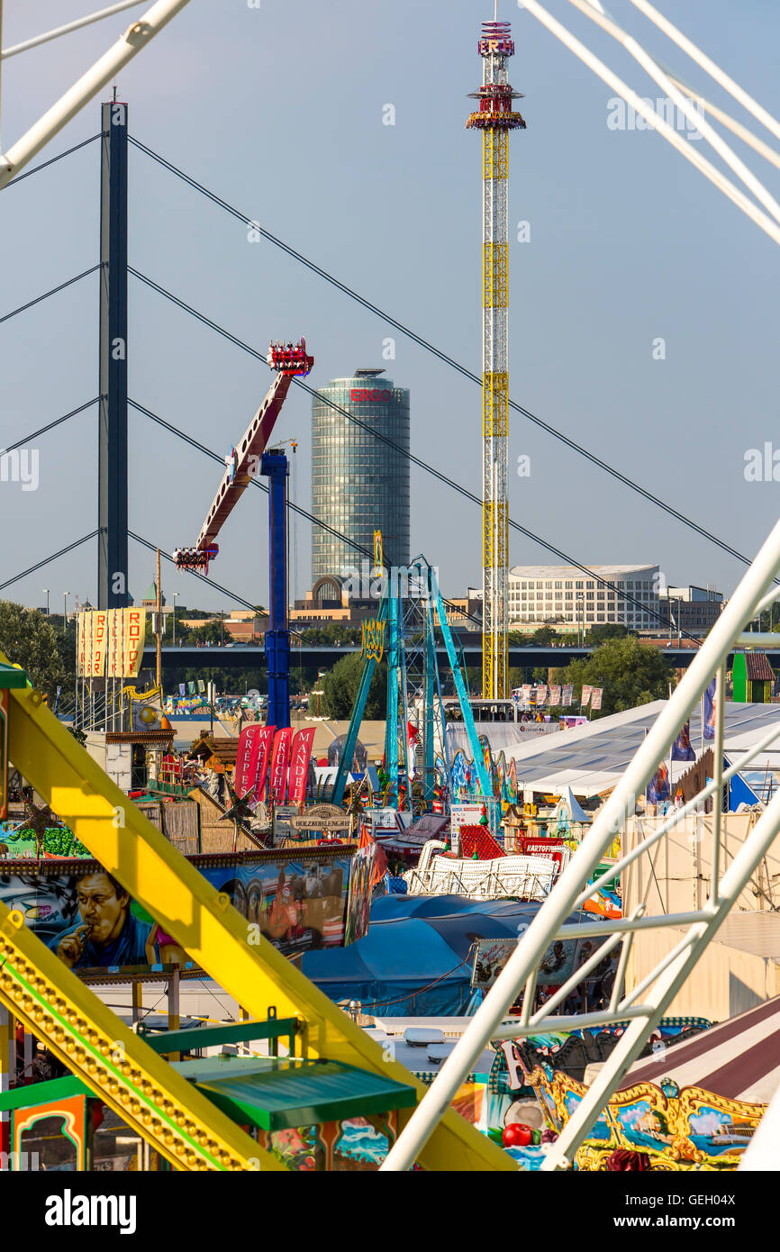 Largest fair on the Rhine, more than 4 millions visitors, with many ...