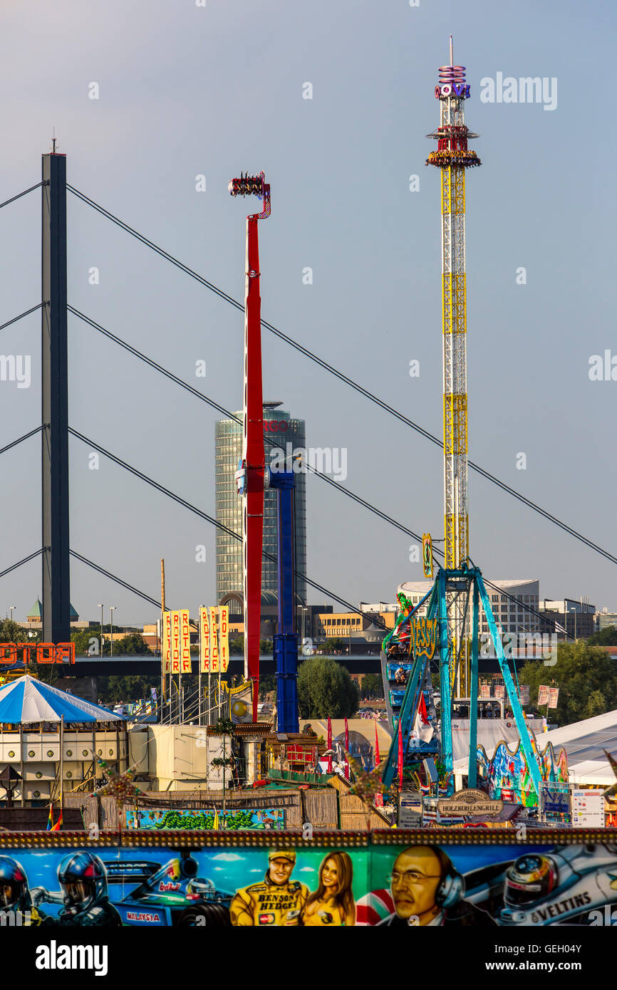 Largest fair on the Rhine, more than 4 millions visitors, with many ...