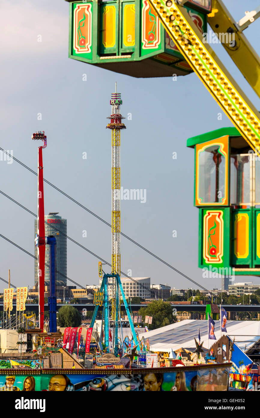 Largest fair on the Rhine, more than 4 millions visitors, with many ...