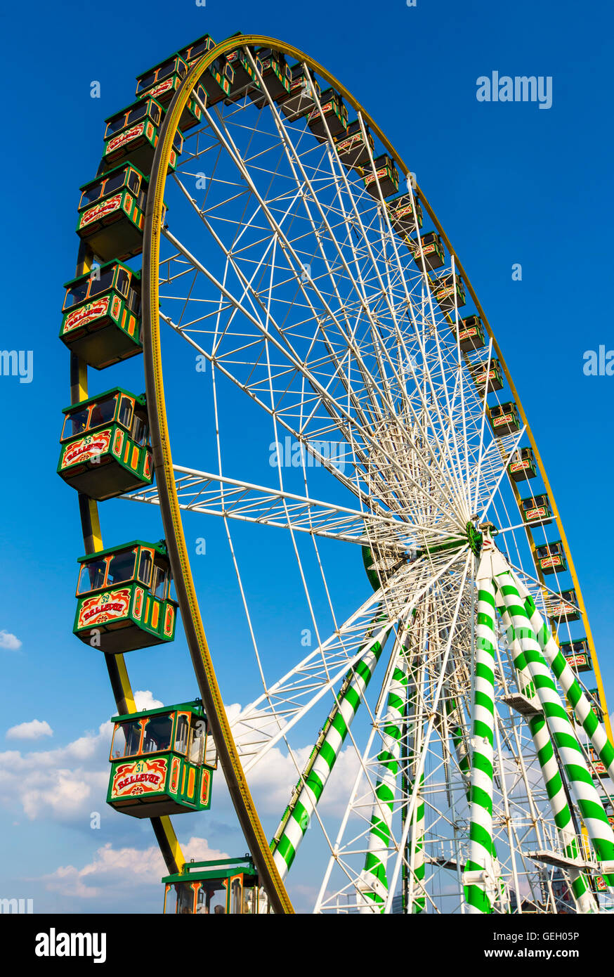 Largest fair on the Rhine, more than 4 millions visitors, with many ...