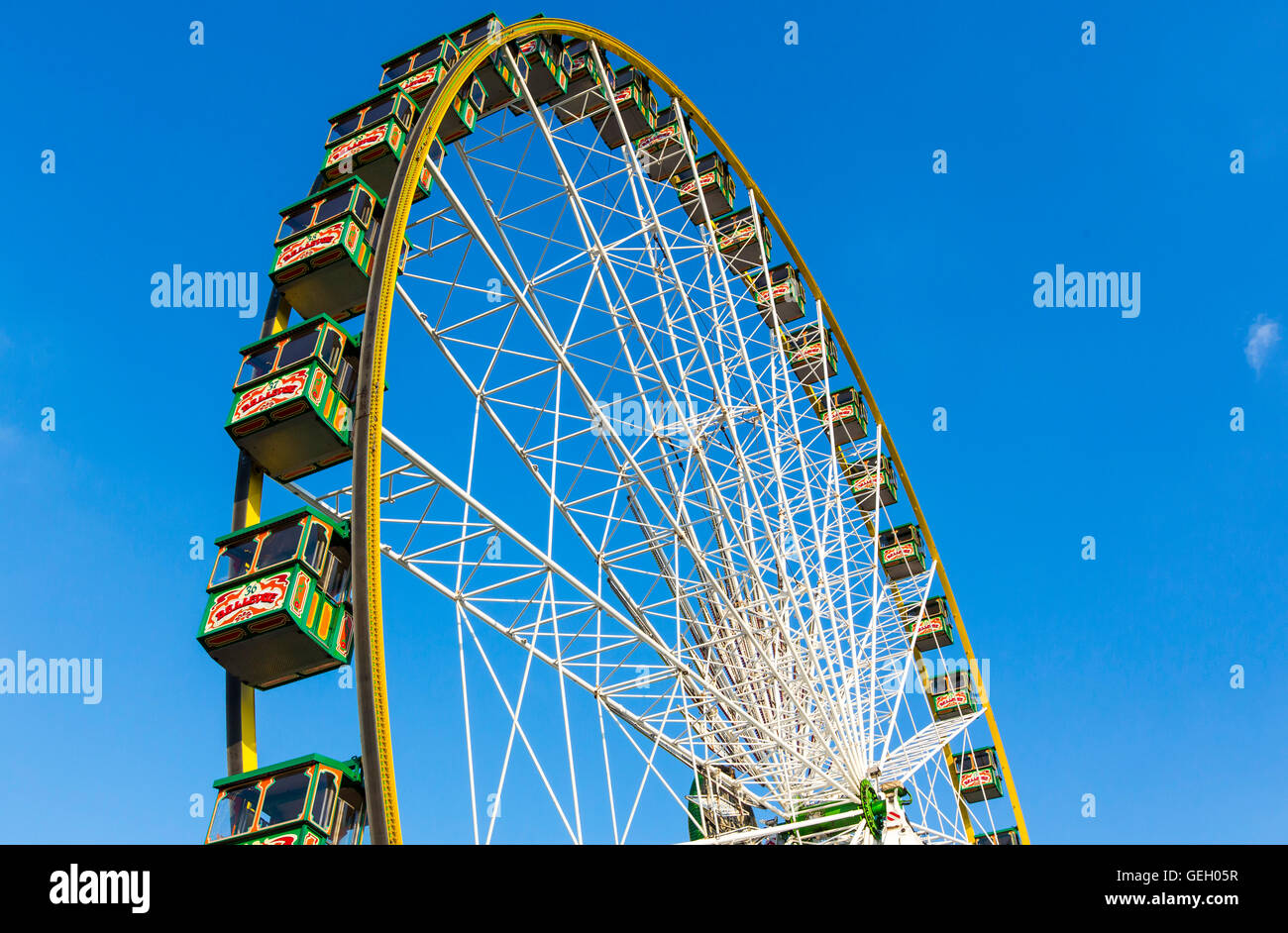 Largest fair on the Rhine, more than 4 millions visitors, with many ...