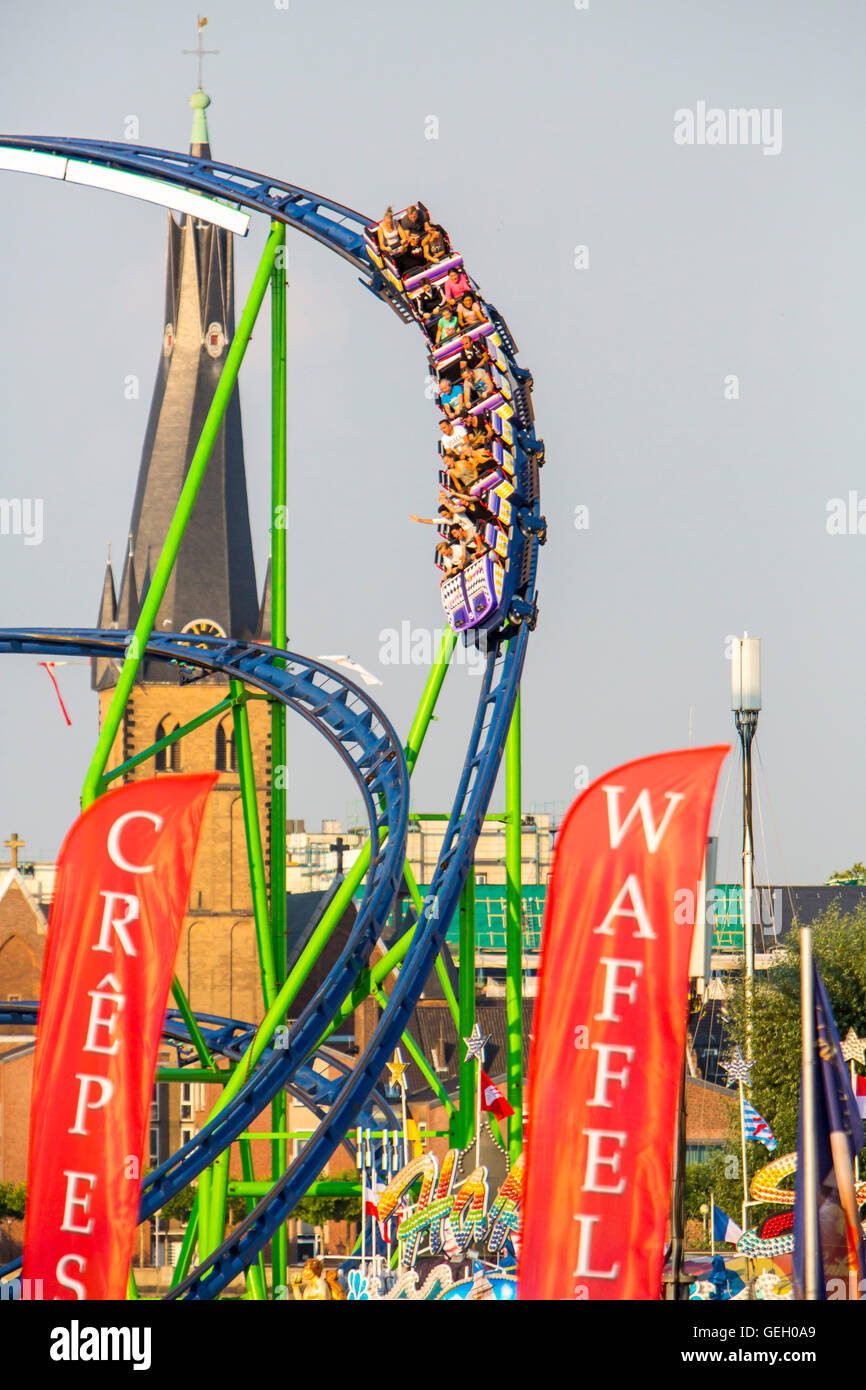 Largest fair on the Rhine, more than 4 millions visitors, with many ...