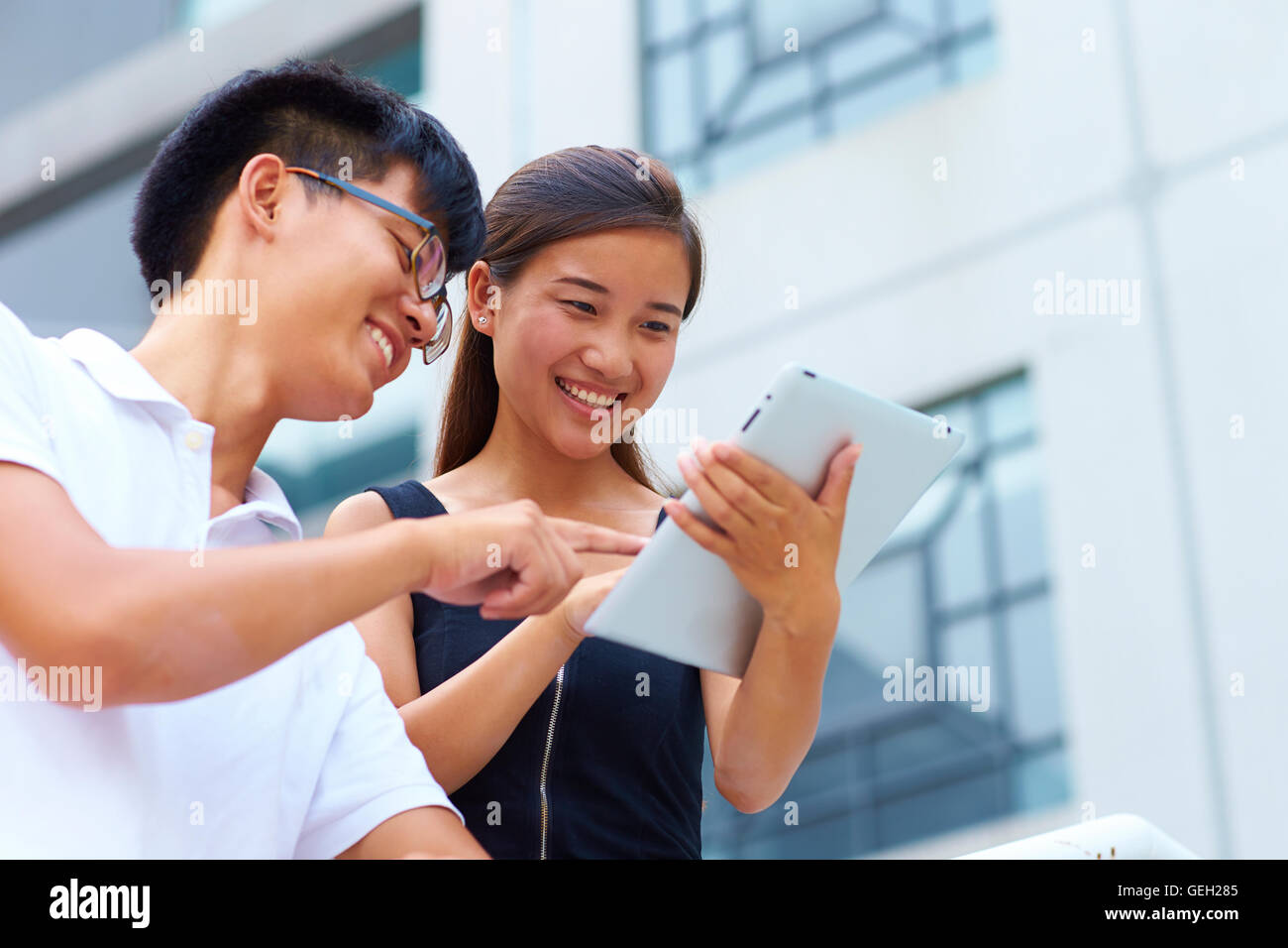 Asian young student hi-res stock photography and images - Alamy