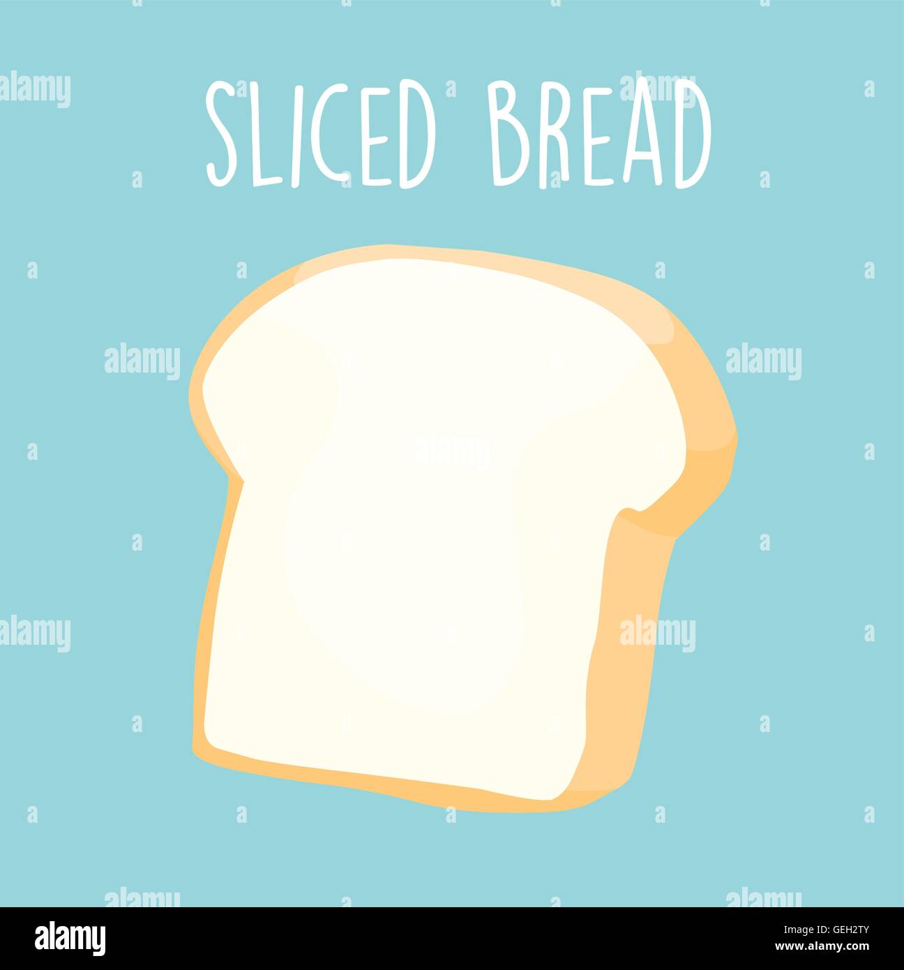 plain sliced bread icon vector illustration Stock Vector Image & Art ...