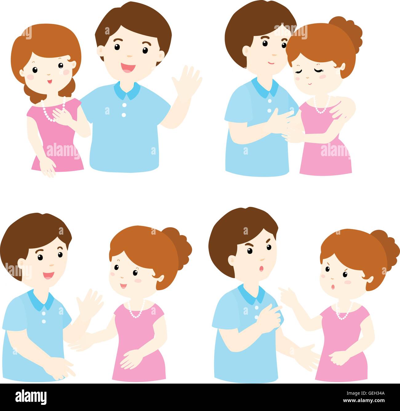 Compromise cartoon hi-res stock photography and images - Alamy