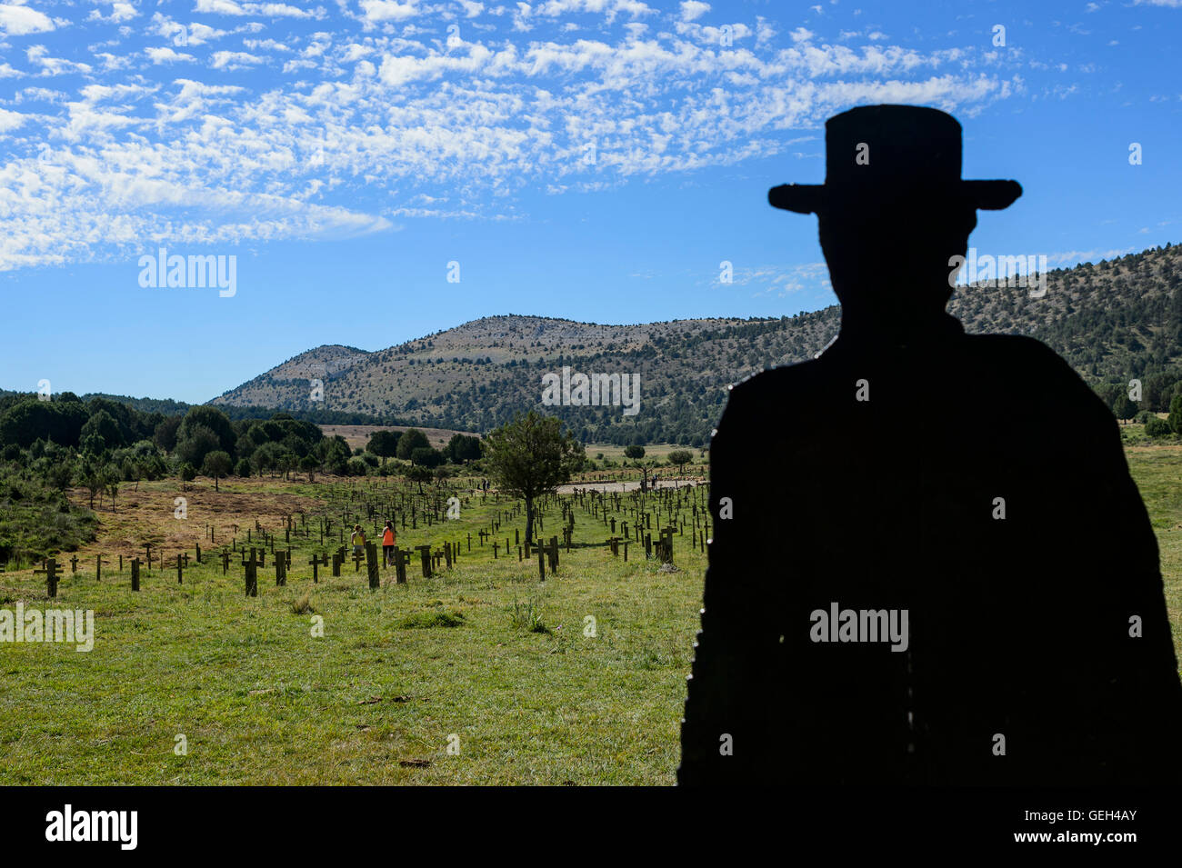 Sad Hill Cemetery Stock Photo - Alamy