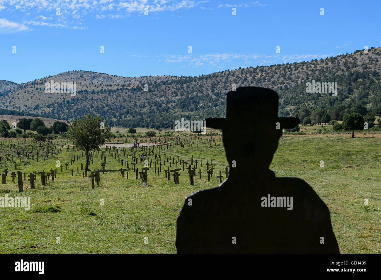 Sad Hill Cemetery Stock Photo - Alamy