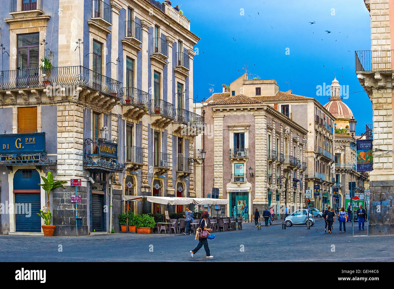 Via etnea hi-res stock photography and images - Alamy