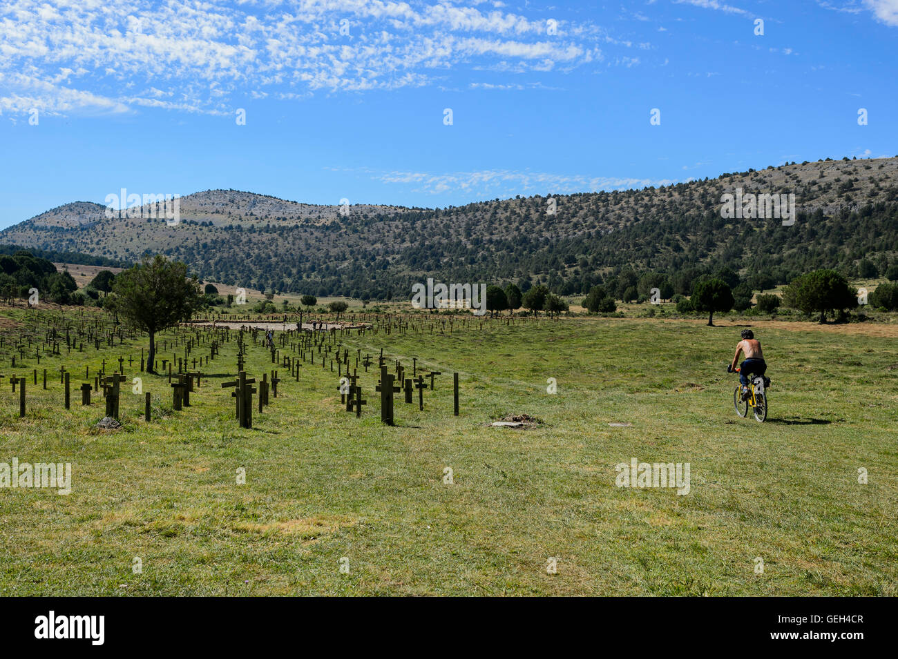 Sad Hill Cemetery Stock Photo - Alamy