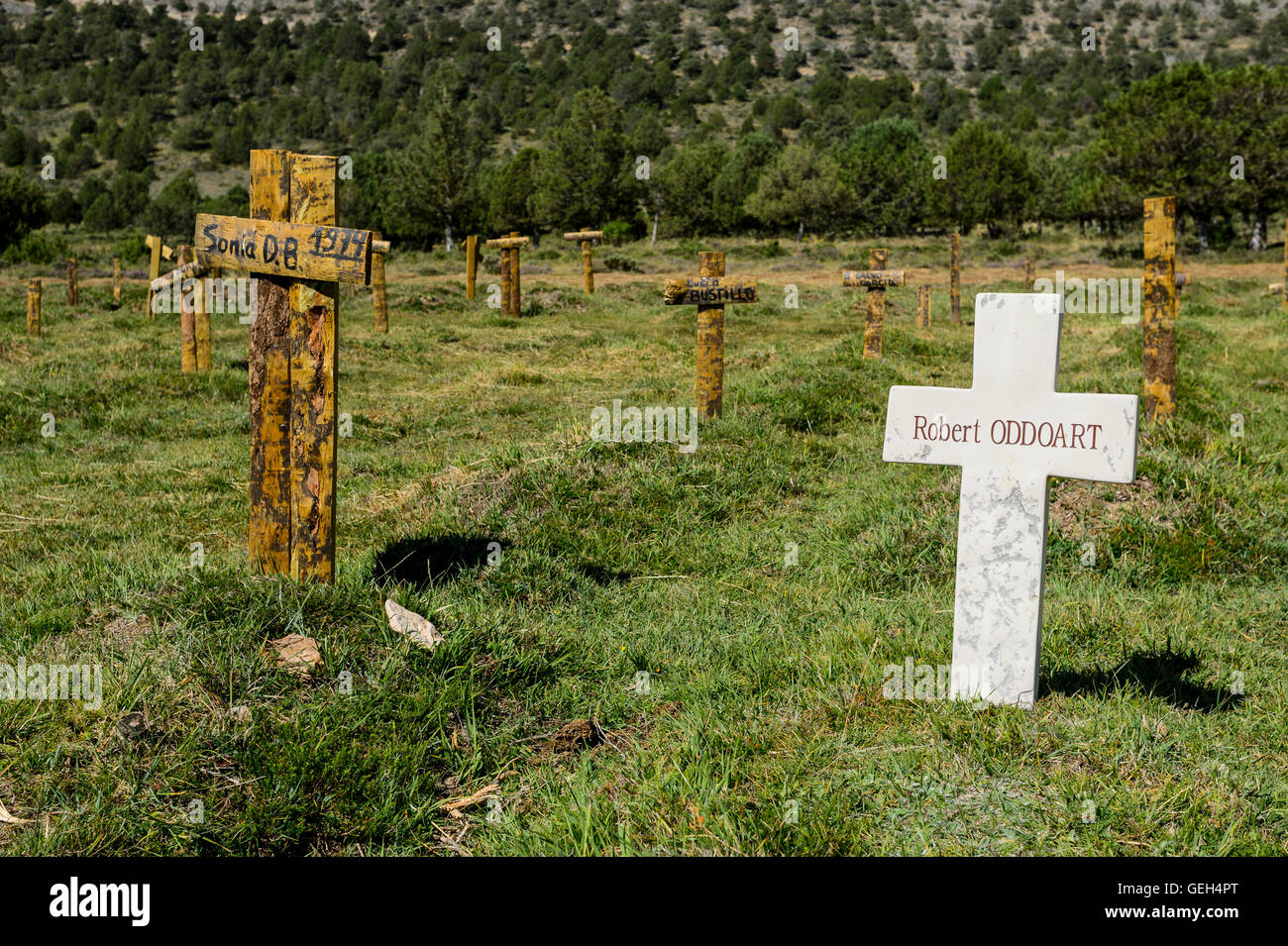 Sad Hill Cemetery Stock Photo - Alamy