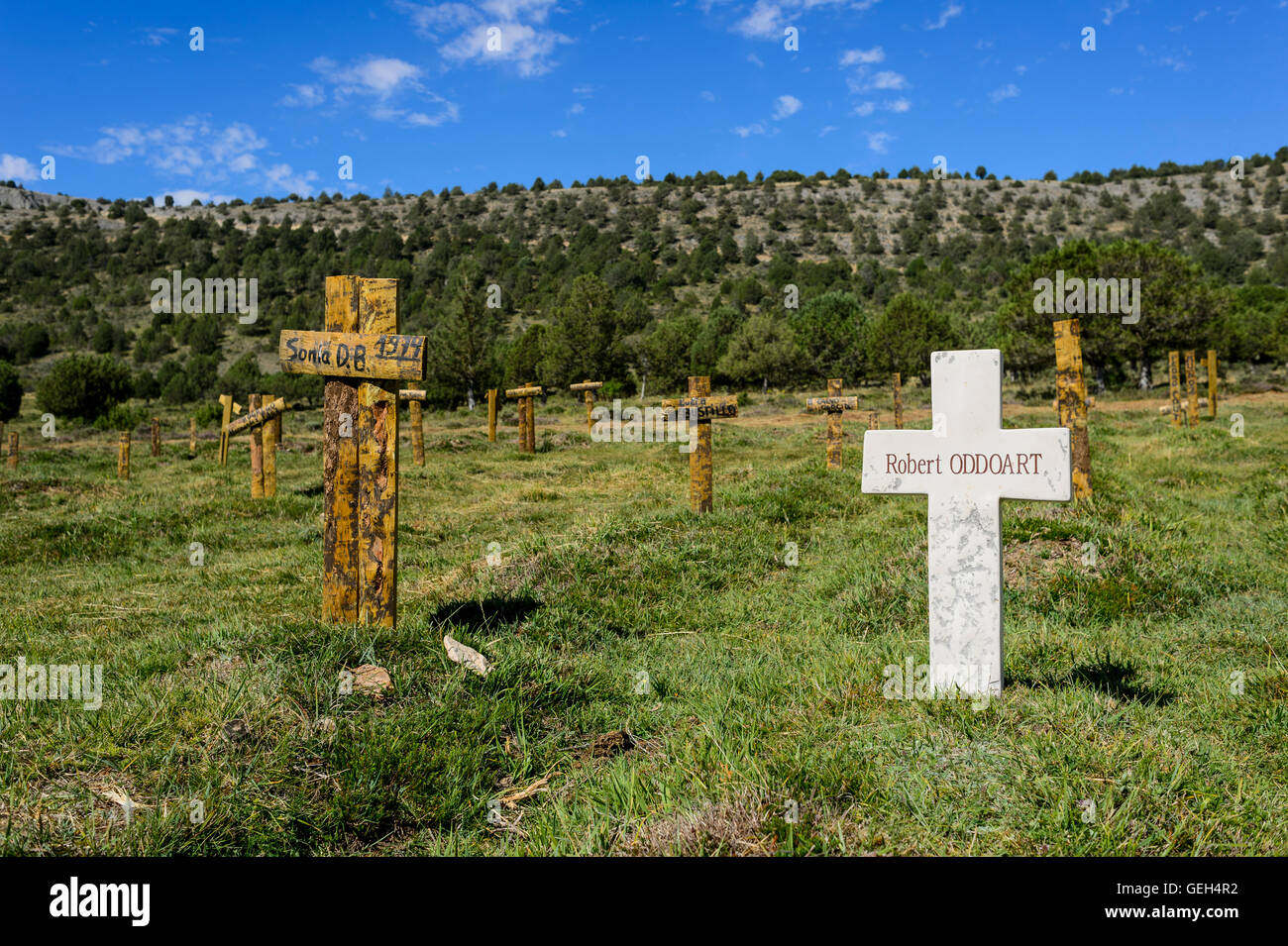 Sad Hill Cemetery Stock Photo - Alamy