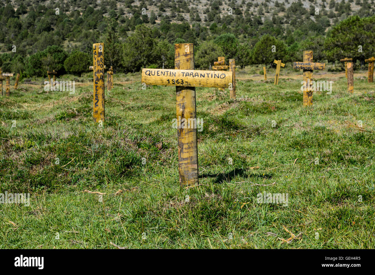 Sad Hill Cemetery Stock Photo - Alamy