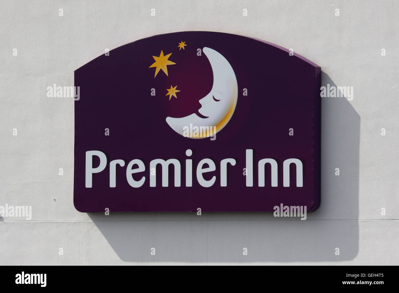 PREMIER INN SIGN Stock Photo - Alamy