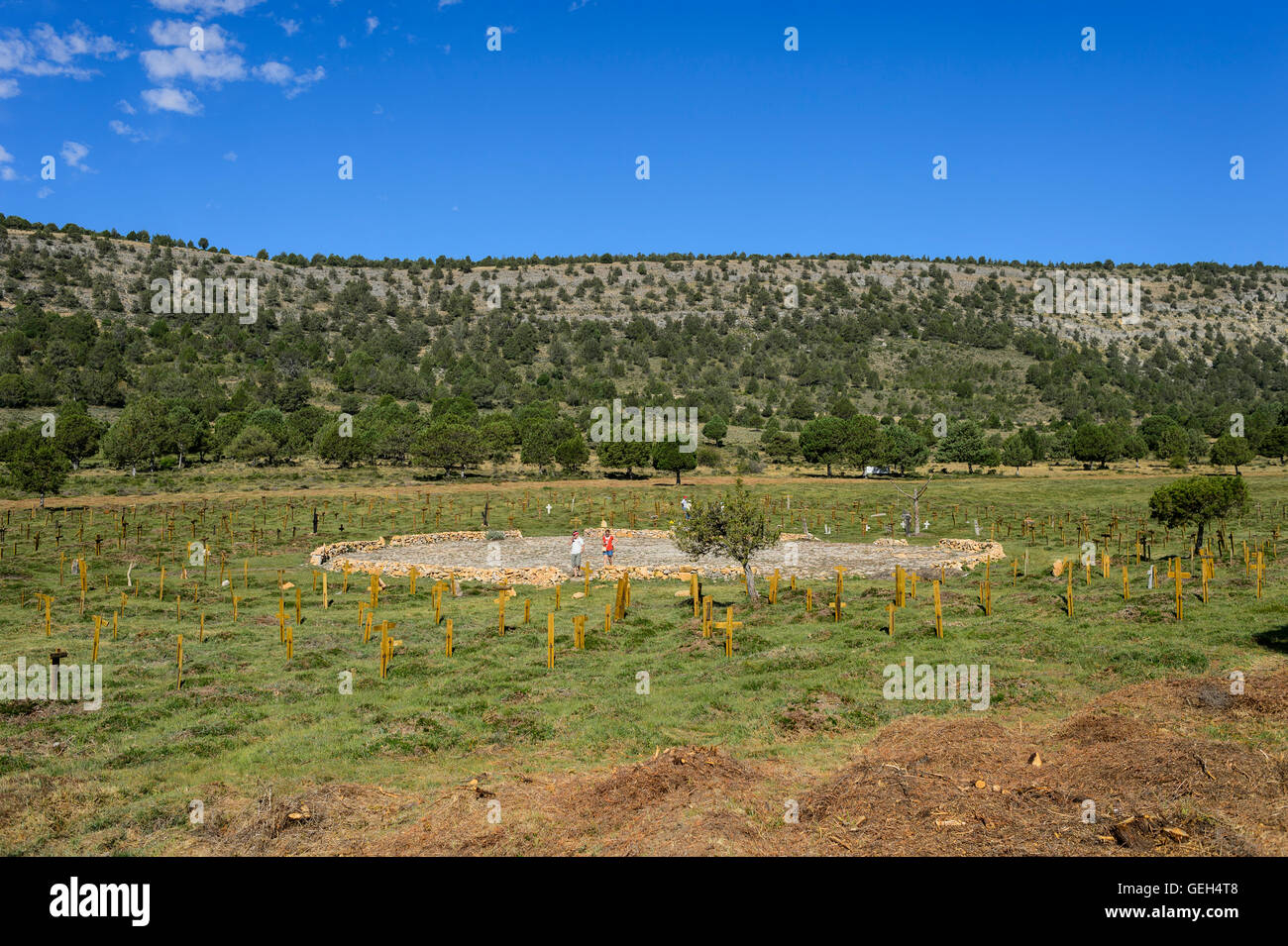 Sad Hill Cemetery Stock Photo - Alamy