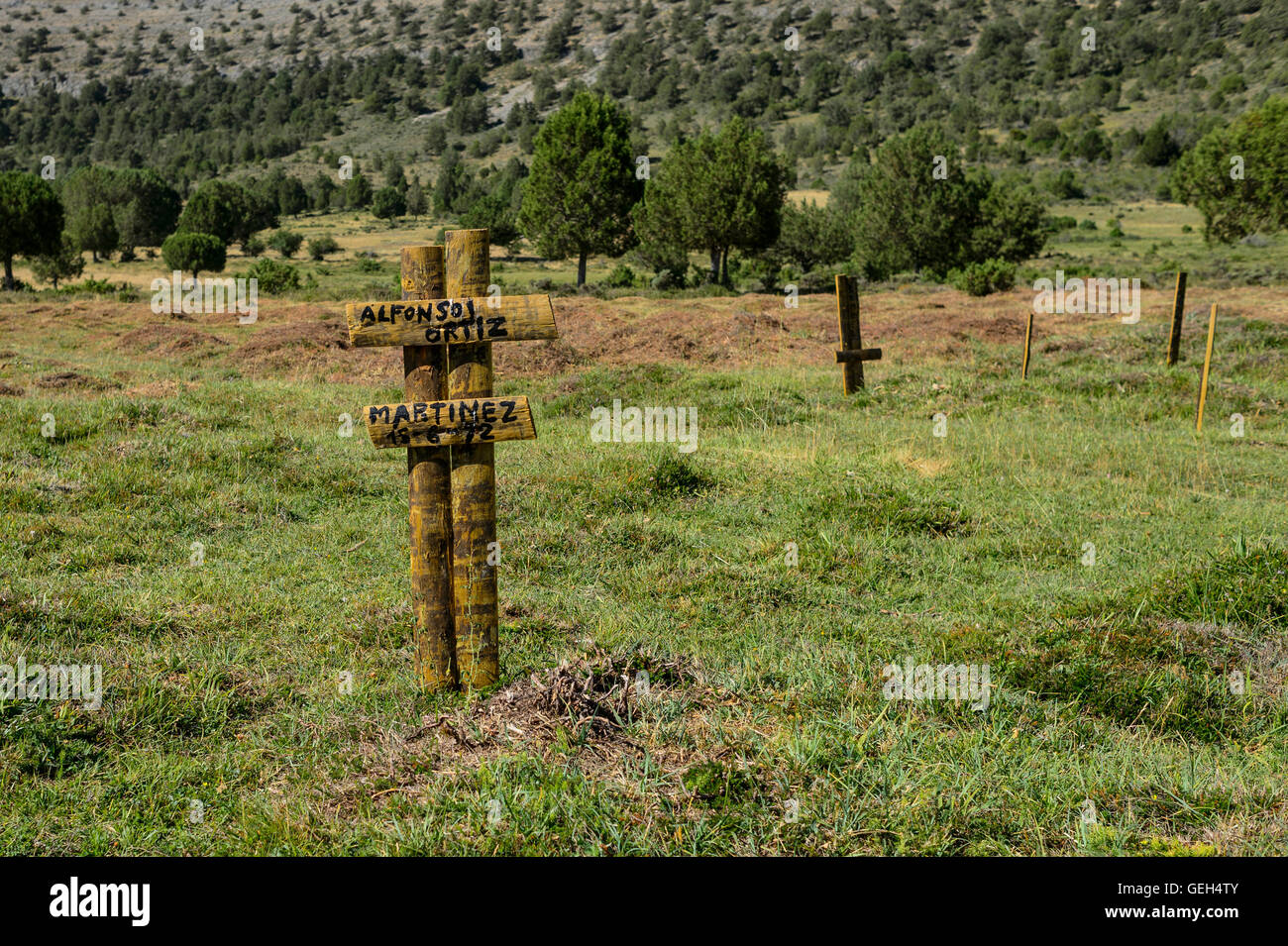 Sad Hill Cemetery Stock Photo - Alamy