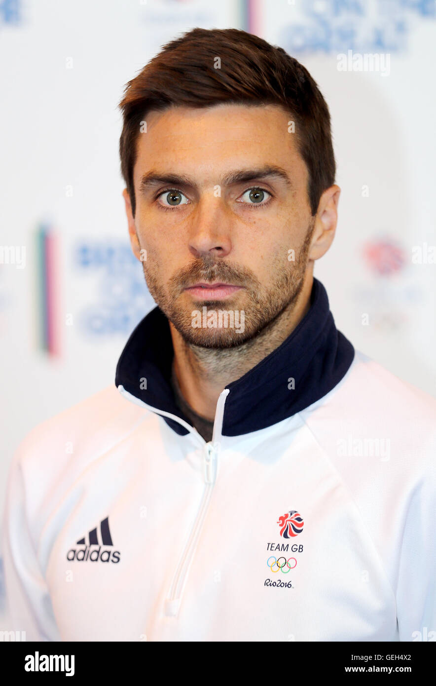 Team GB's Colin Fleming during the Team GB Kitting Out session at the ...