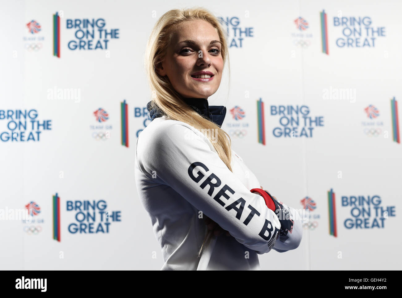 Team gbs ellie faulkner swimming hi-res stock photography and images ...