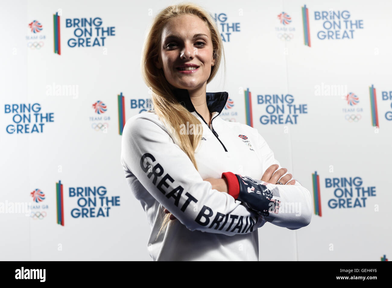 Team gbs ellie faulkner swimming hi-res stock photography and images ...