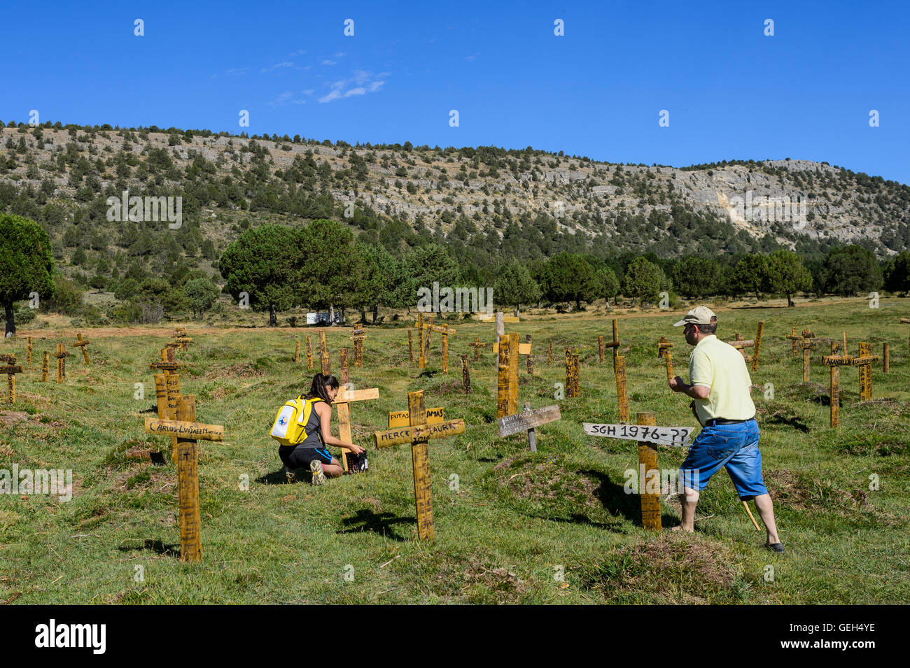 Sad Hill Cemetery Stock Photo - Alamy