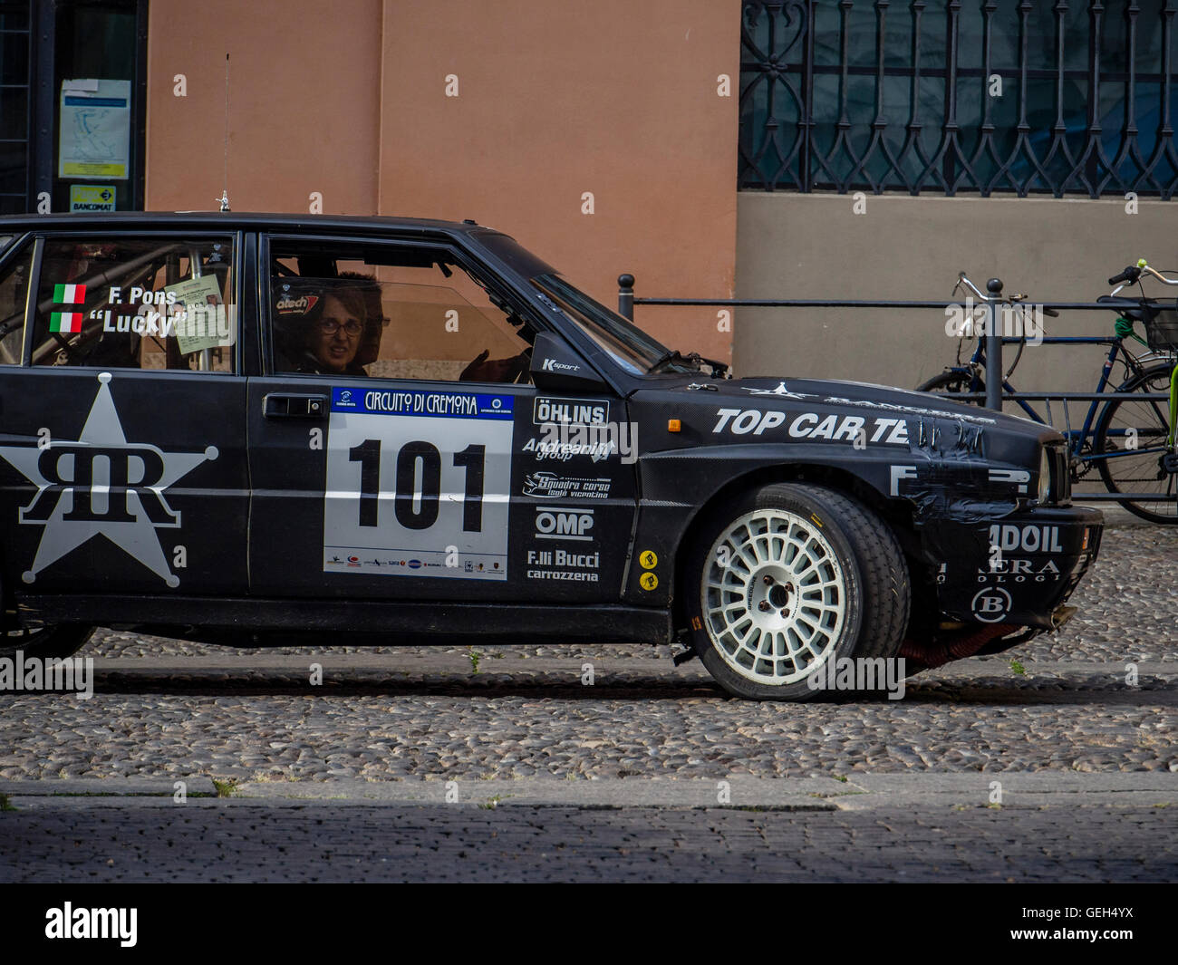 Cremona Historical Rally Circuit 2016 , ceremony, drivers, co pilots ...