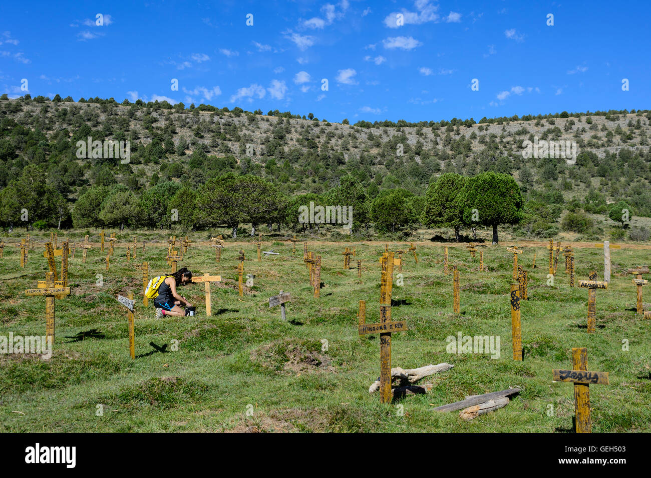 Sad Hill Cemetery Stock Photo - Alamy