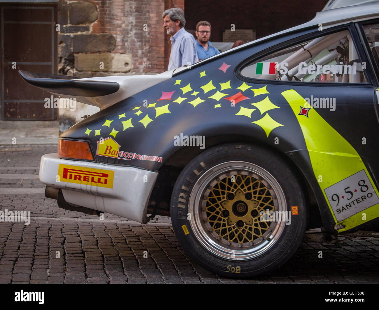 Cremona Historical Rally Circuit 2016 , ceremony, drivers, co pilots ...