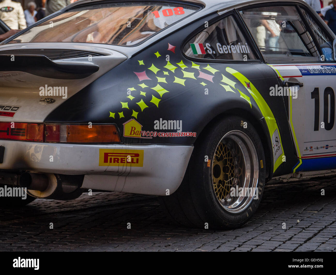Cremona Historical Rally Circuit 2016 , ceremony, drivers, co pilots ...