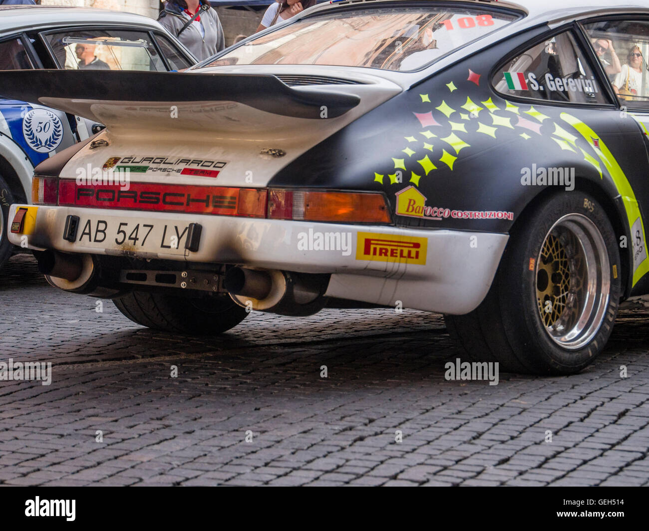 Cremona Historical Rally Circuit 2016 , ceremony, drivers, co pilots ...