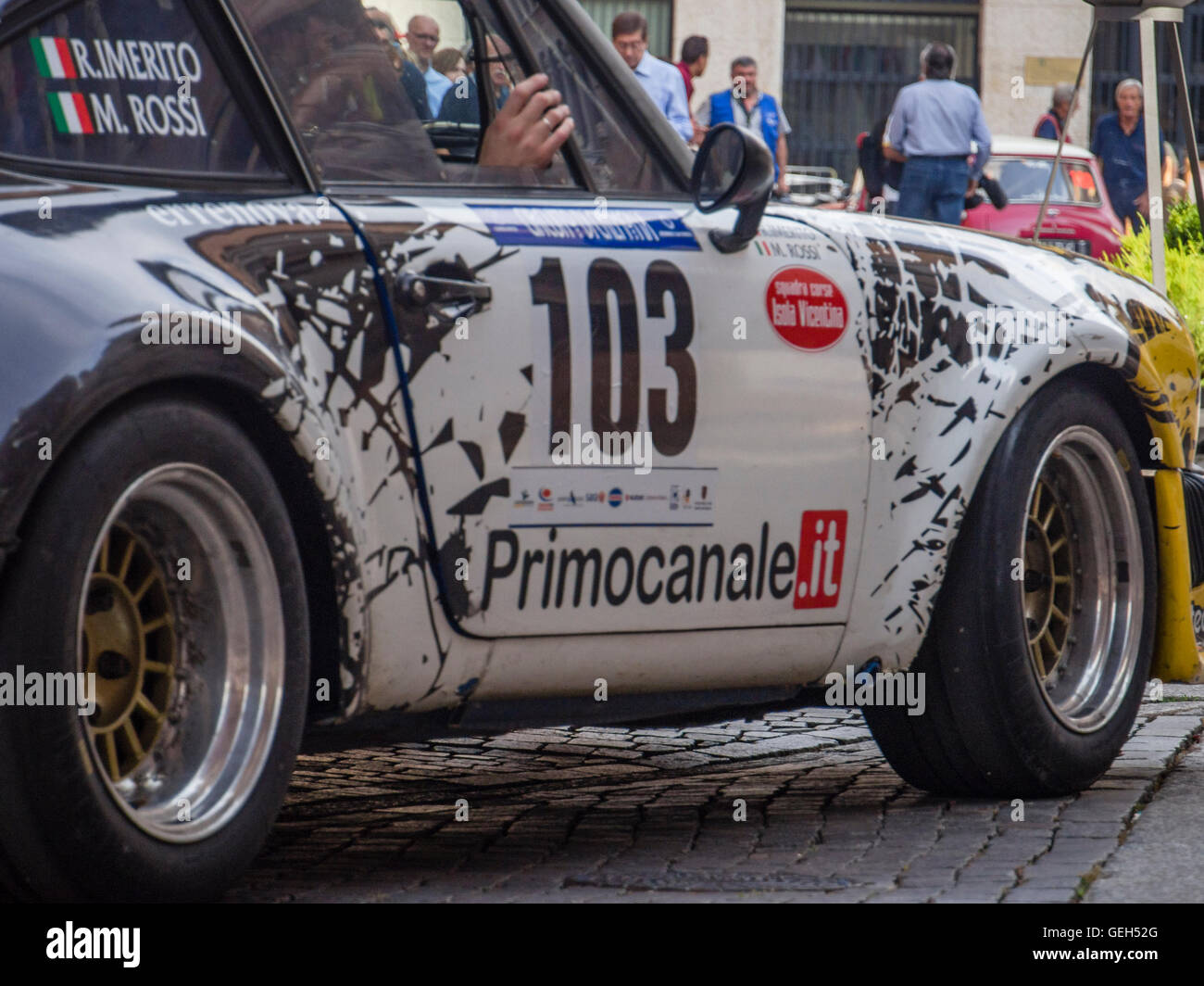 Cremona Historical Rally Circuit 2016 , ceremony, drivers, co pilots ...